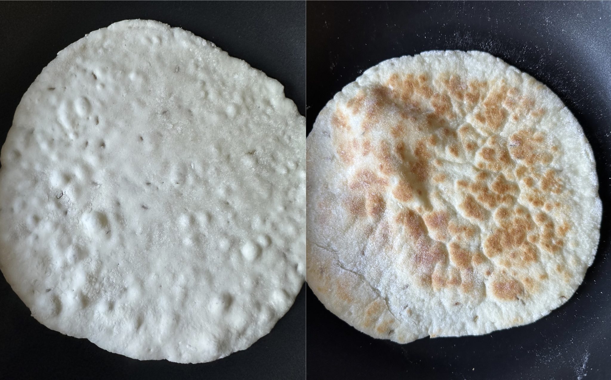 Pain Pita sans gluten avec seulement deux ingrédients