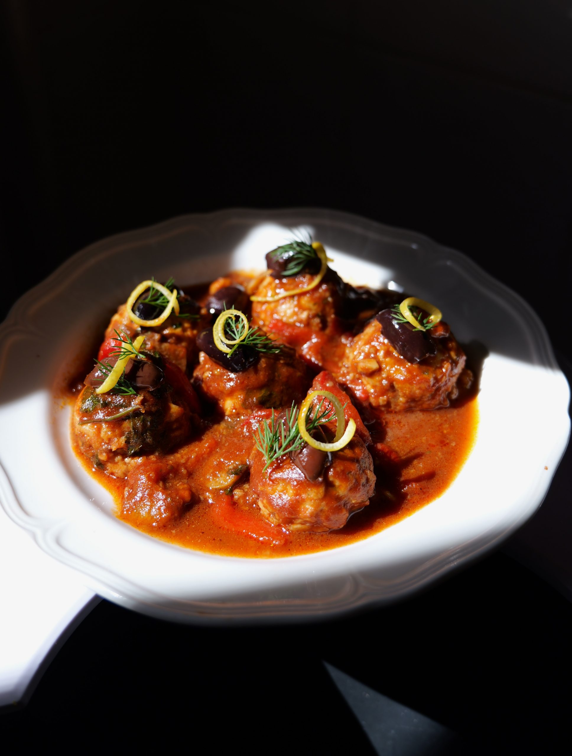 Tajine de Boulettes de Poisson Blanc